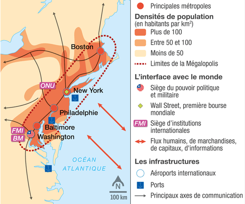 La Mégalopolis américaine