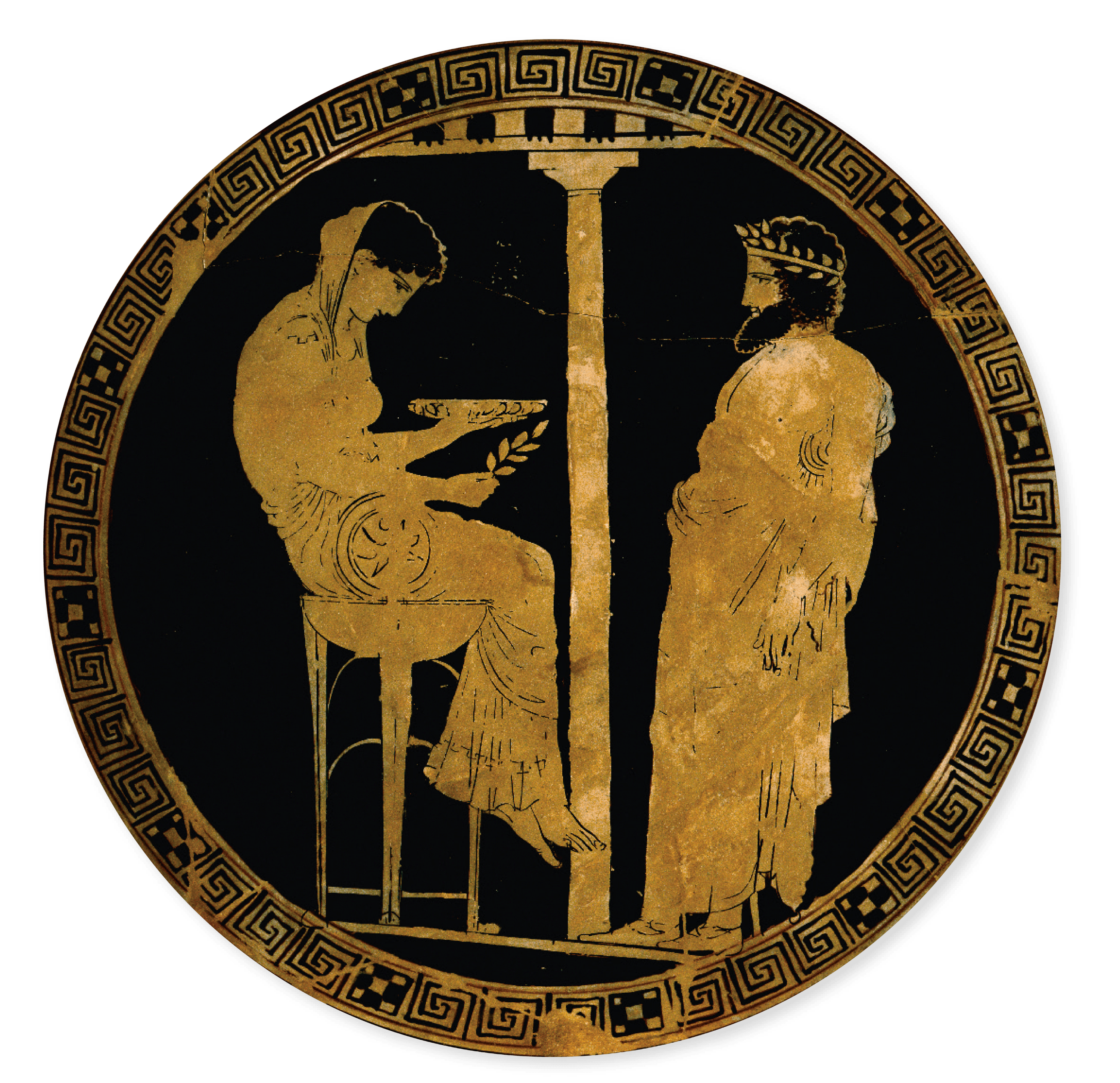 La Pythie à Delphes