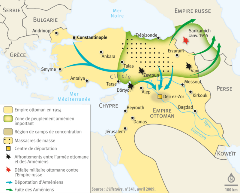 Le génocide des Arméniens (1915-1916) | Lelivrescolaire.fr