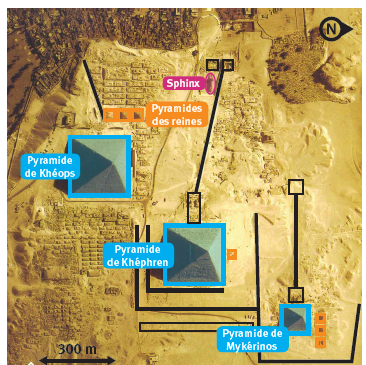Les pyramides de Gizeh en Égypte | Lelivrescolaire.fr